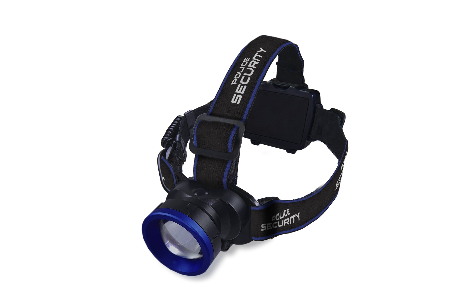 Police Security Flashlights Breakout COB 550 Lumens Headlamp with 3 AAA ...