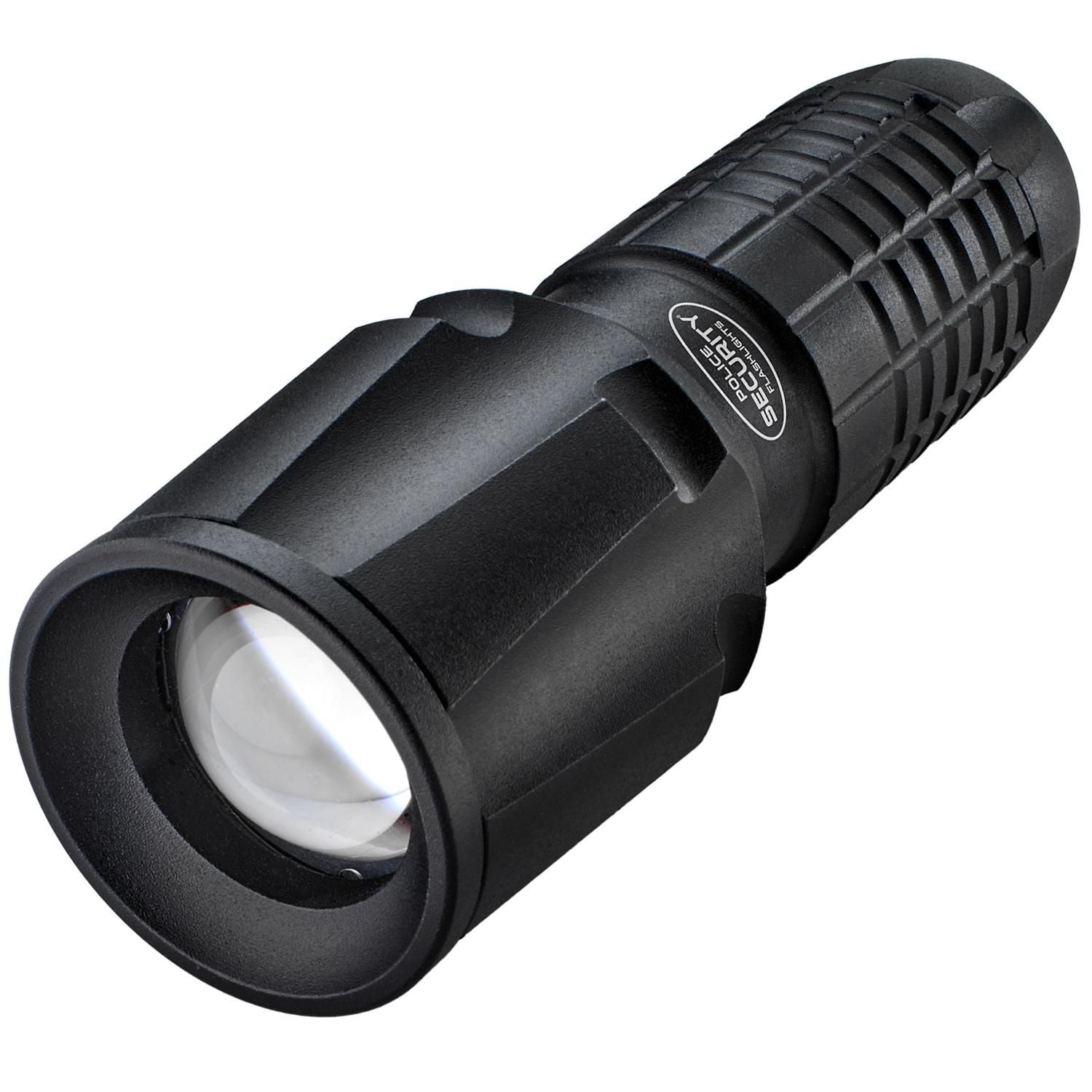 Police Security Flashlights Culprit Flashlight, 3AAA Cree LED, 250 ...