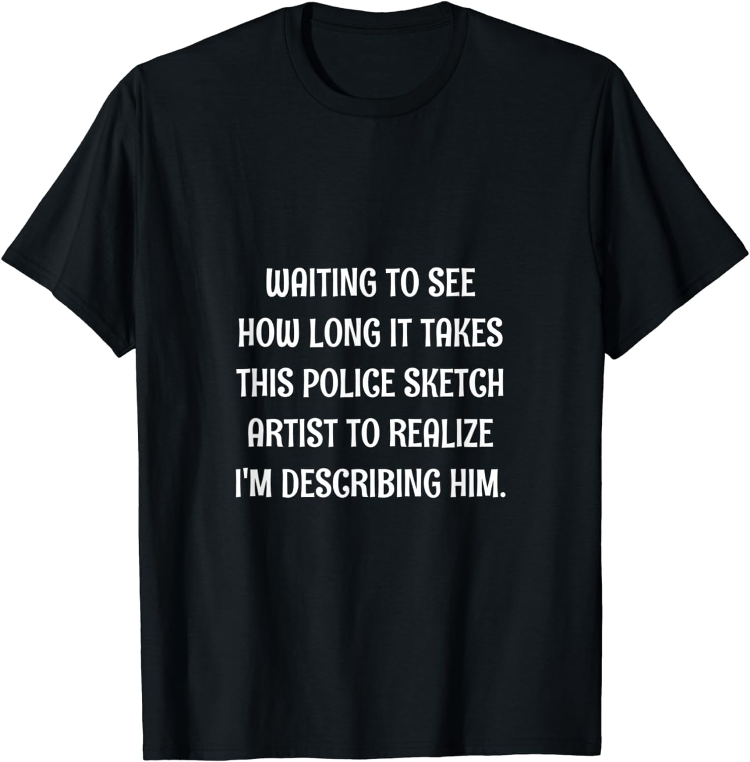Police Sketch Police Sketch Artist T-Shirt - Walmart.com