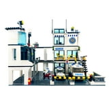 General Jim's Police Station & Jail Building Blocks Toy Set with ...