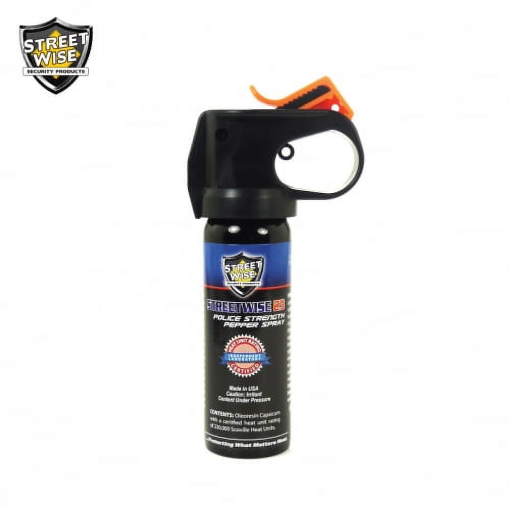Police Strength Streetwise 23 Pepper Spray 3 oz FIRE MASTER - Walmart.com