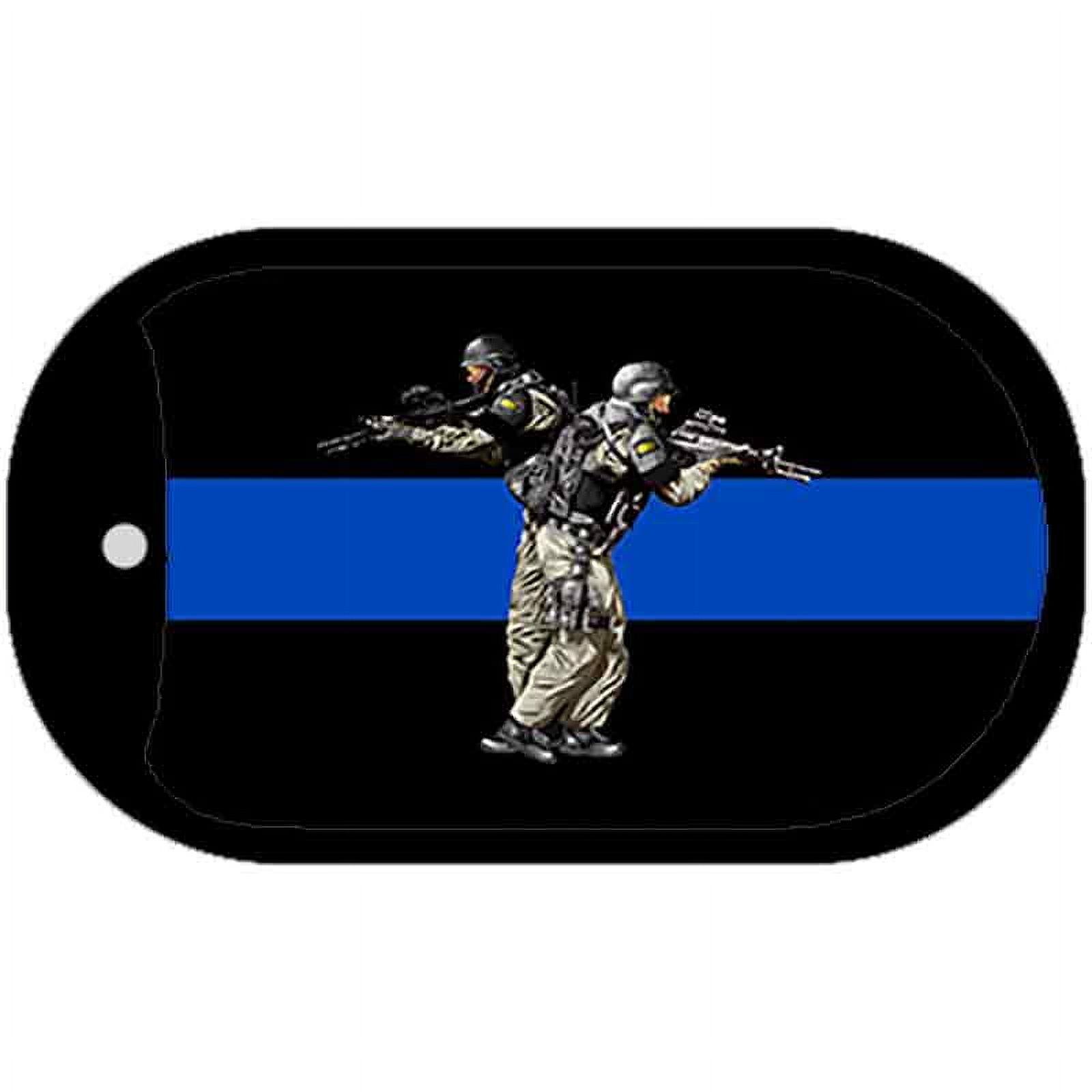 Police Swat Novelty Dog Tag Necklace DT-4216 2" x 1" Dog Tag (DT ...