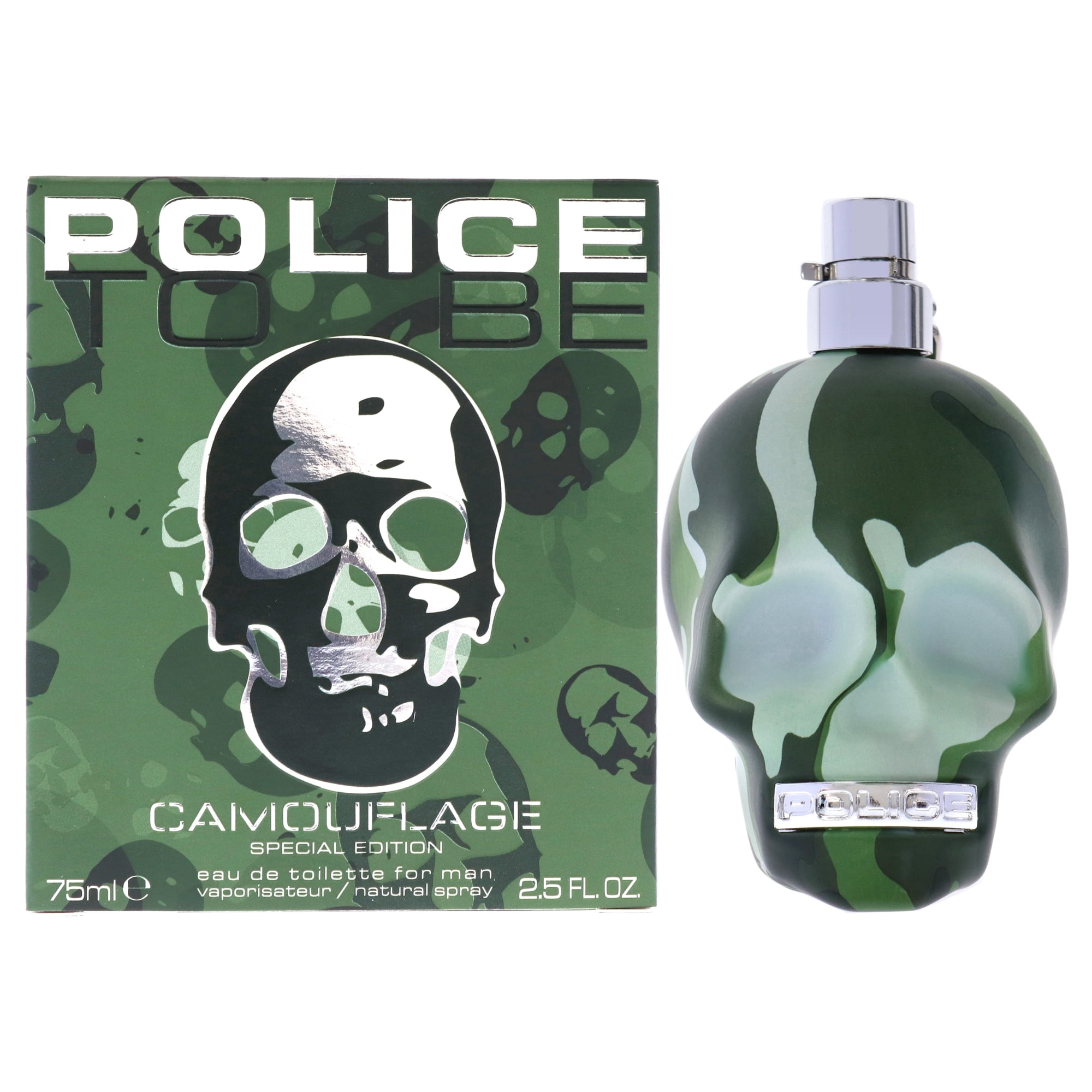 Police To Be Camouflage Eau De Toilette Spray (75ml) - Walmart.com