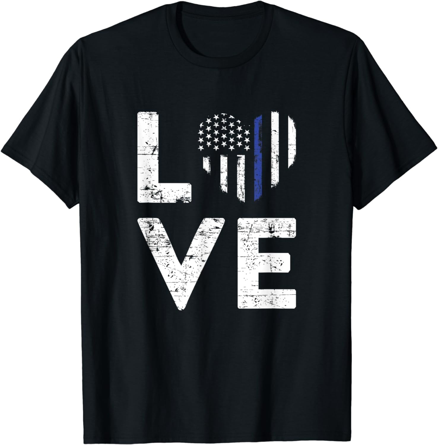 Policeman Valentines Day Gift Law Enforcement Police Cotton T-Shirt ...