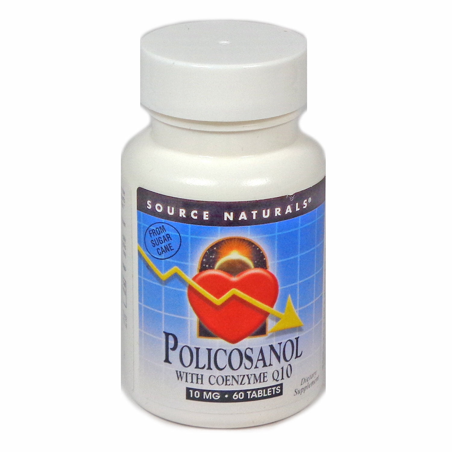 Policosanol with Coenzyme CoQ10 by Source Naturals - 60 Tablets ...