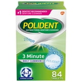 Polident, Denture Cleanser Tablets, 84 Count, 3 Minute Freshness ...