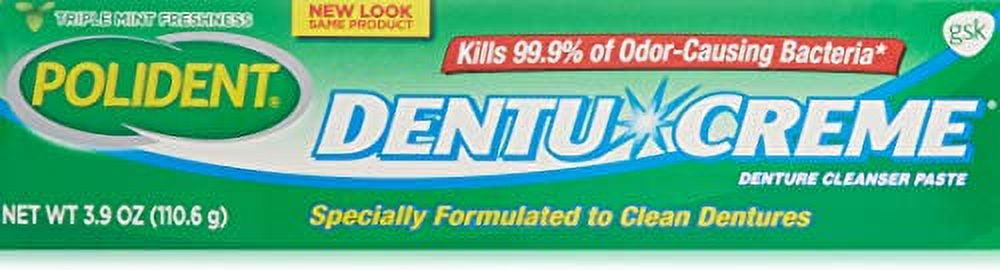 Polident Denture Cream 3.90 oz - Pack of 3 - Walmart.com