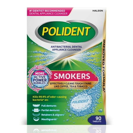 Polident ProPartial Antibacterial Foam Denture Cleanser - Mint Dental ...