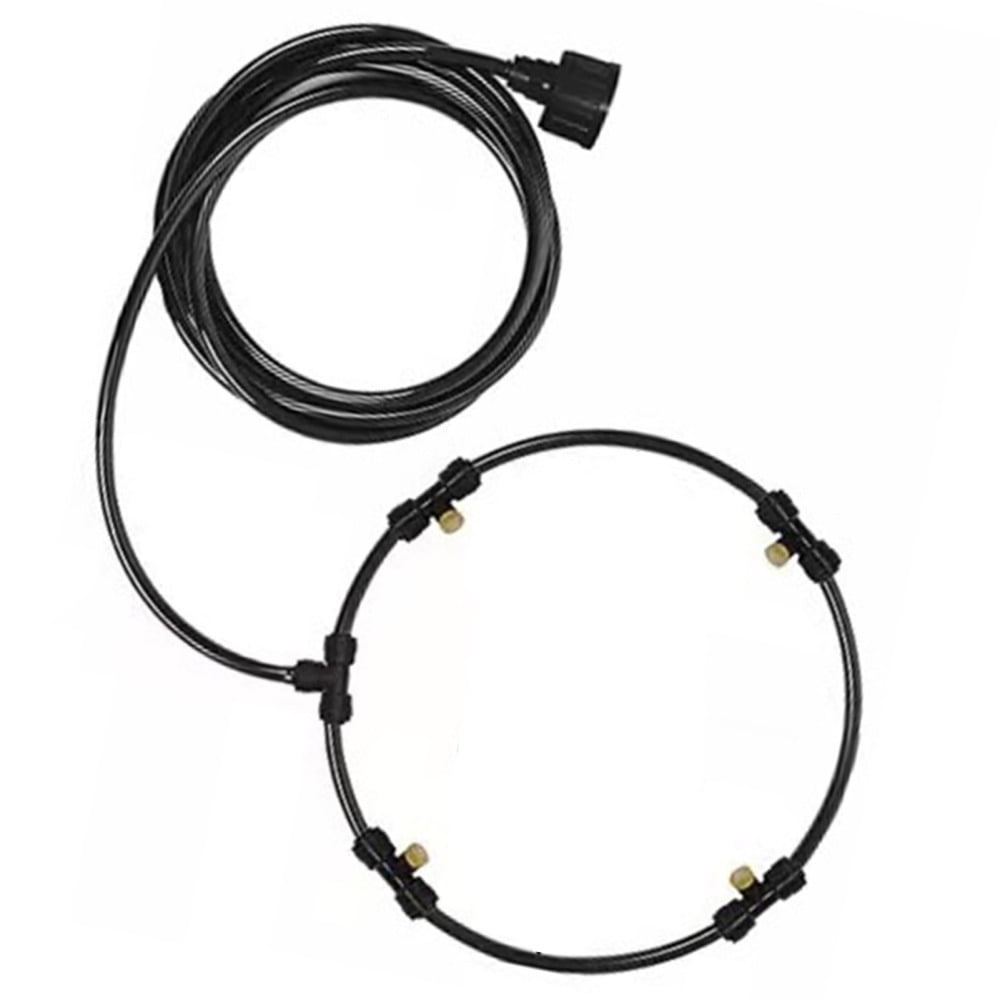 Polignac Outdoor Fan Misting Spray Kit Easy Installation Efficient ...