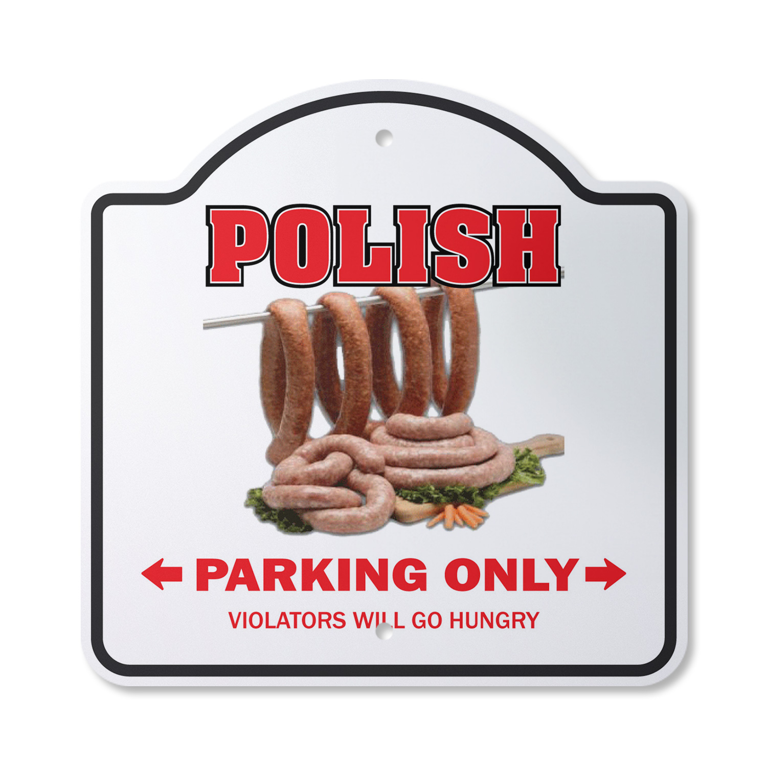 Polish 12" X 12" Sign | Indoor/Outdoor Plastic | SignMission Designer ...