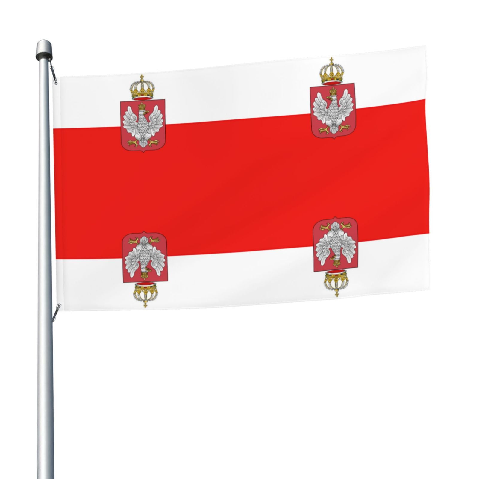 Polish-Flag Flag 5x8 Ft Print Vivid Color Light-Weighted Flags With ...