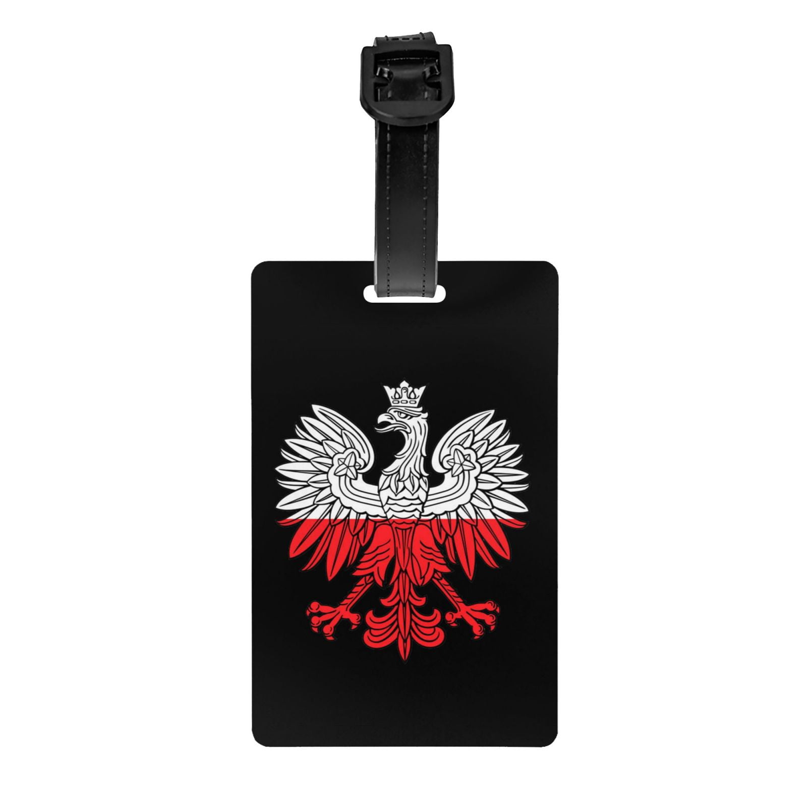 Polish Flag White Eagle Suitcase Travel Bag Labelsluggage Tag For ...