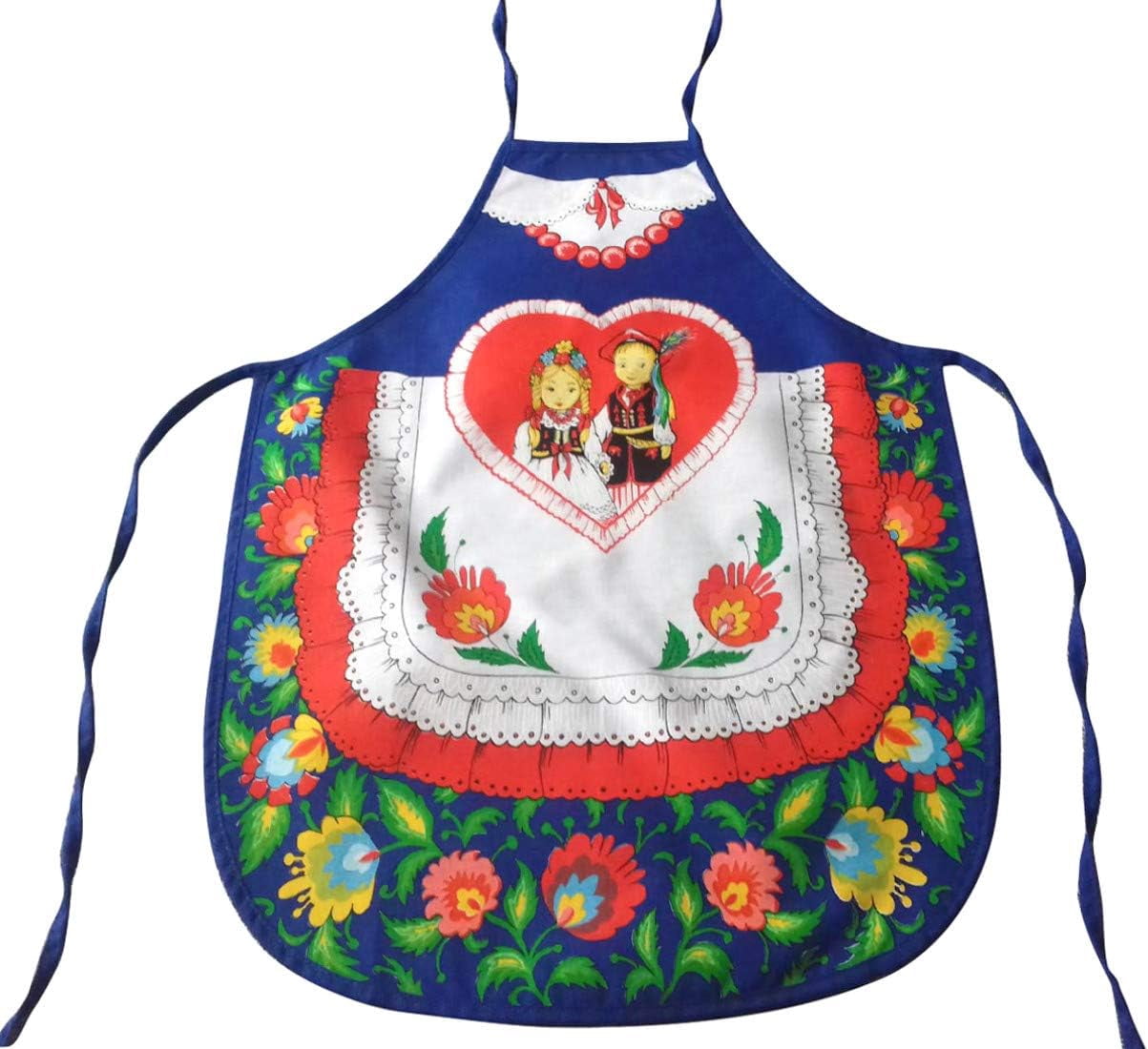 Polish Folk Art Lowicz Flowers Krakow Dancers Children Kids Kitchen ...