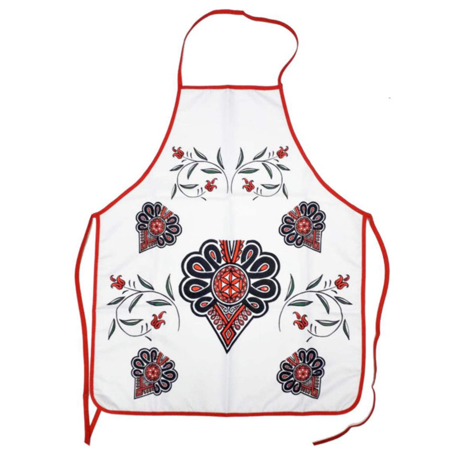 Polish Highlander Parzenica Folk Art Kitchen Apron - Walmart.com
