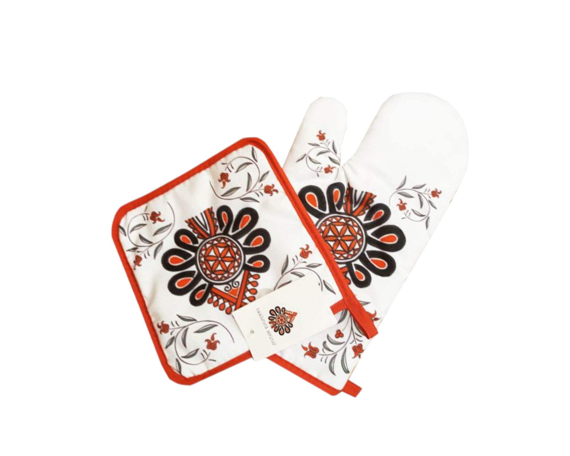 Polish Highlander Parzenica Folk Art Oven Mitt Pot Holder - Walmart.com