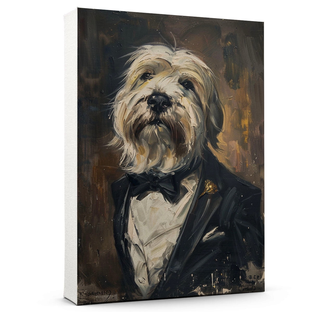 Polish Lowland Sheepdog Dog Wall Decor Poster Unframe, Polish Lowland ...