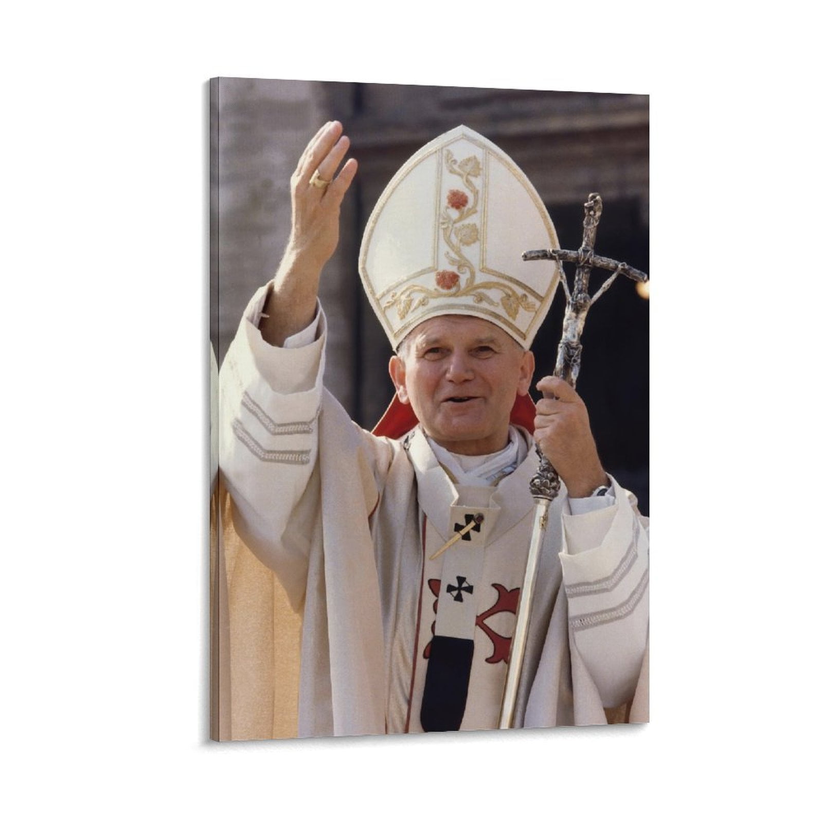 Polish Poets Pope John Paul II Poster Painting On Canvas Wall Art ...