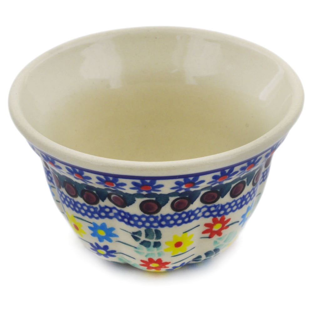 Polish Pottery Cake Mould 4-inch Polmedia Primary Spring Theme UNIKAT ...