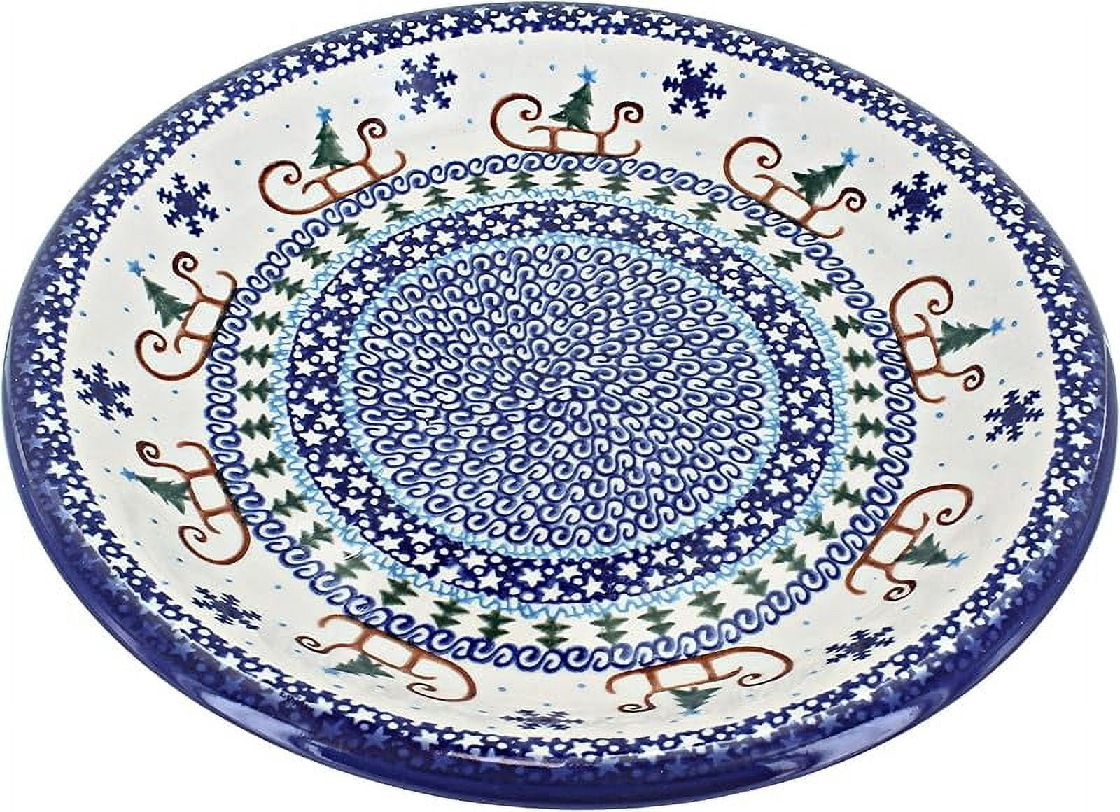 Polish Pottery Eloise Dinner Plate - Walmart.com