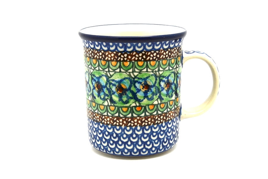 Polish Pottery Mug - Big Straight Sided - Unikat Signature - U151 ...