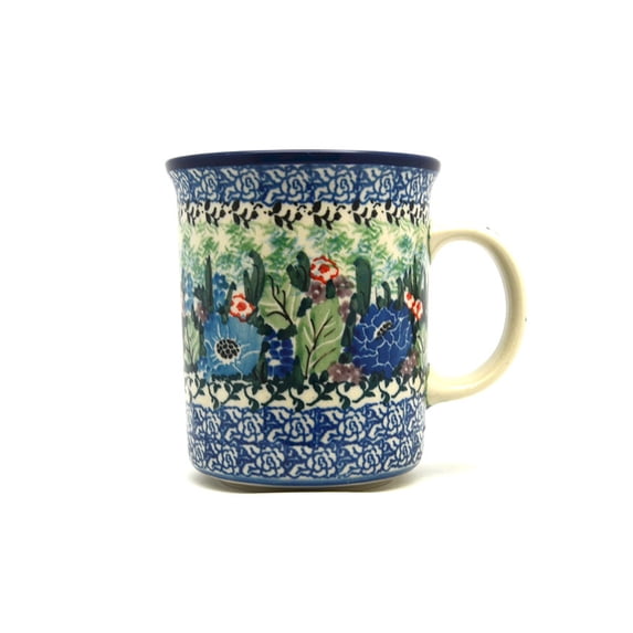 Polish Pottery Mug - Big Straight Sided - Unikat Signature - U4572 ...