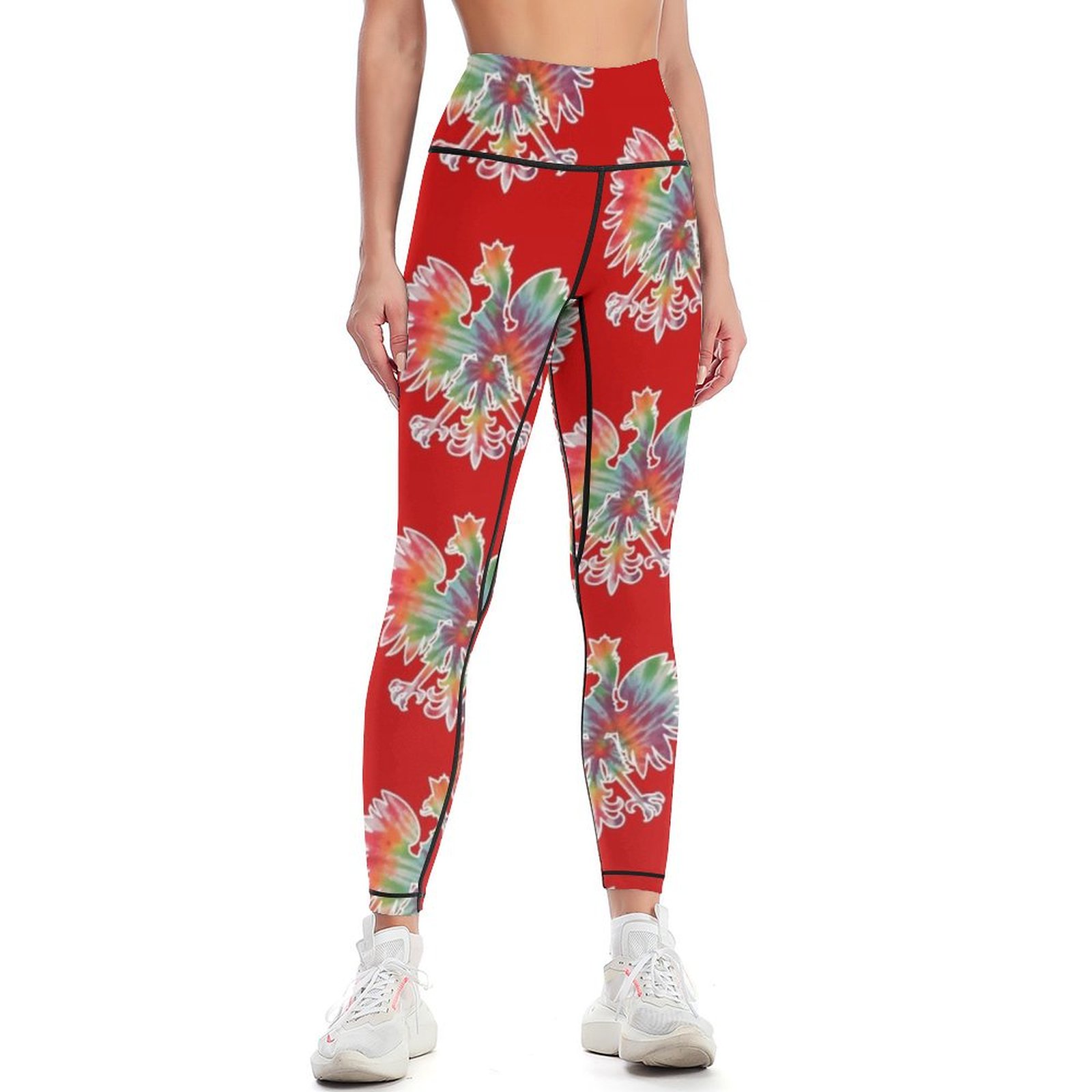 Polish Pride Eagle Dyngus Day Tie Dye Leggings fitness set gym sports ...