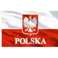Polish national emblem flag Polska flags, polyester,Party Indoor and ...