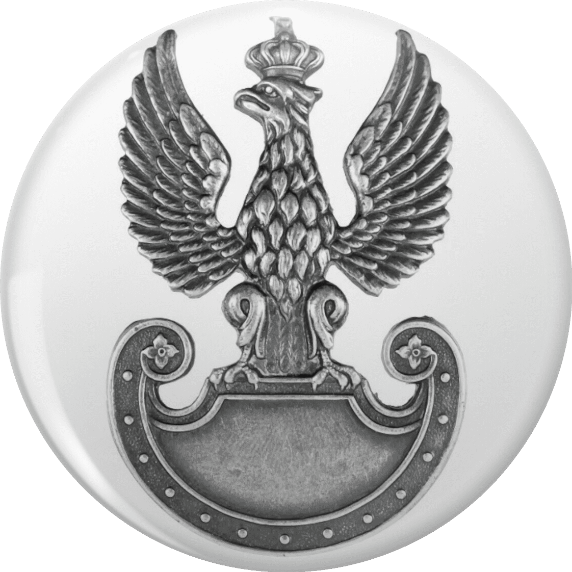 Polish wz.39 Cap Badge - Poland WW2 Pin Lapel Pin Brooch Steel Pins ...