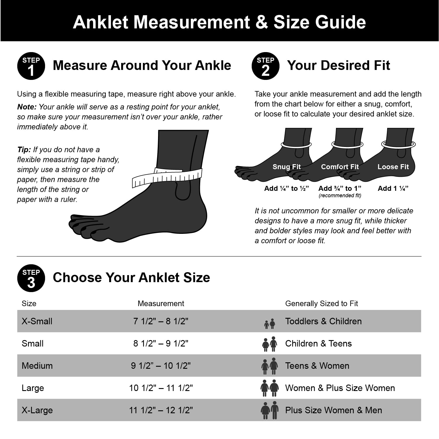 Polished 14k Yellow Gold Plated Flat Mariner Chain Anklet, 10 inches ...