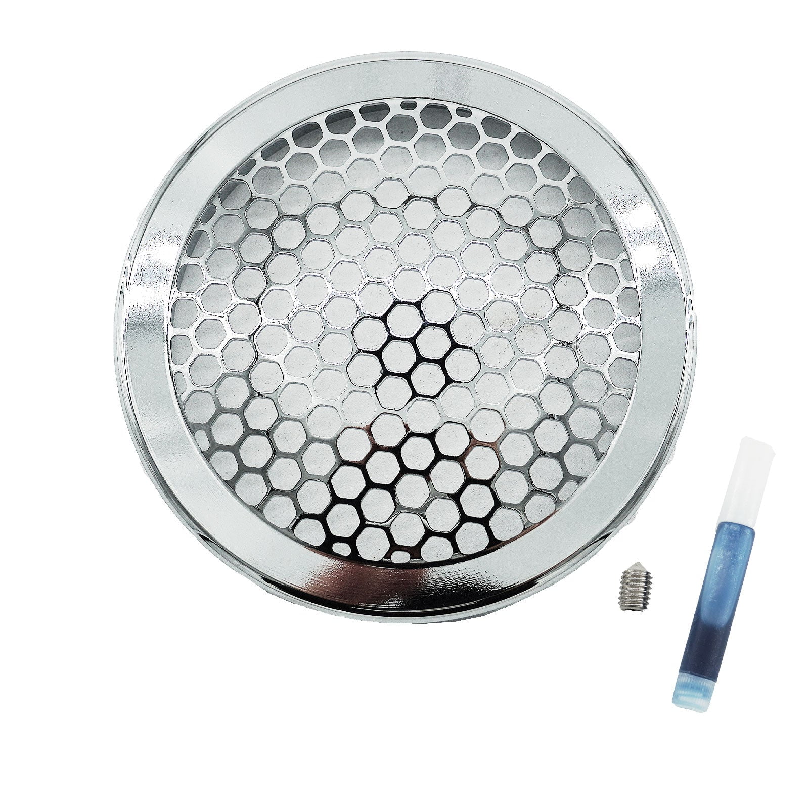 Polished Billet 4" Inch Turbo Inlet Guard Velocity Stack Adapter ...