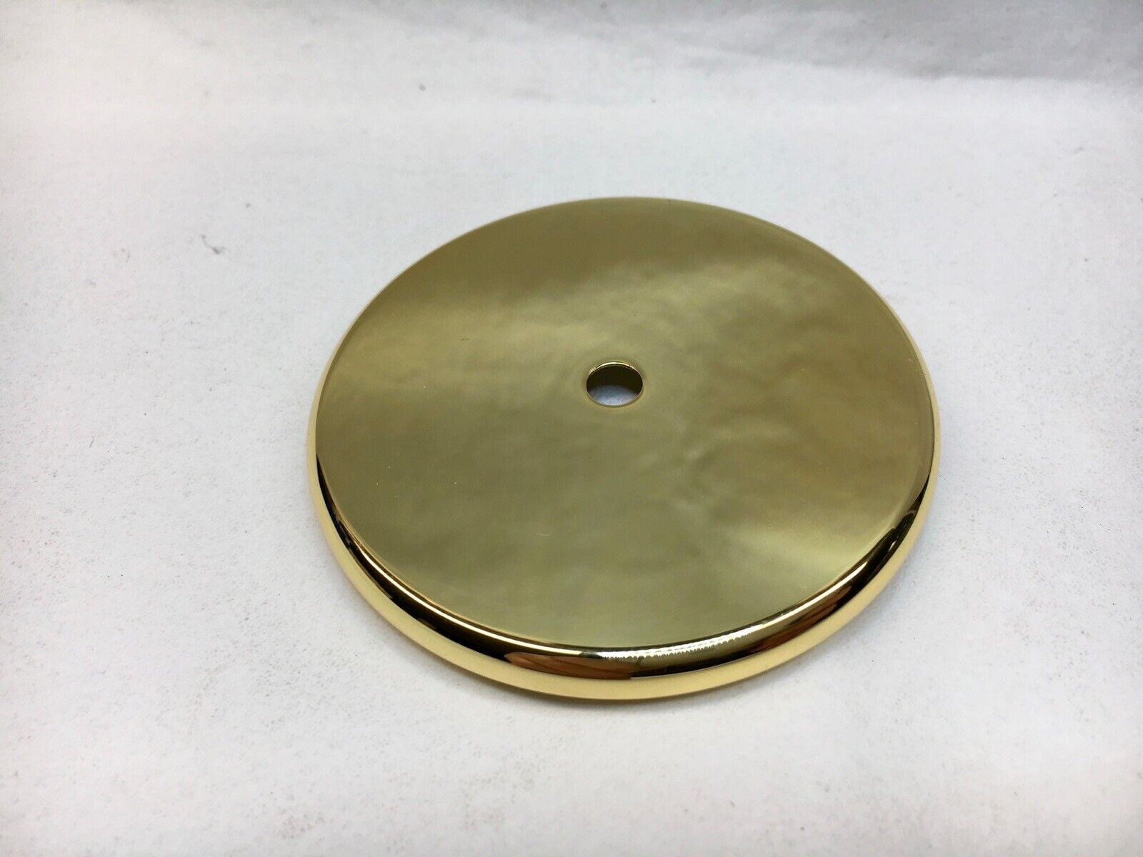 Polished Brass Grandfather Clock Weight Shell Cap with Rounded Edge ...