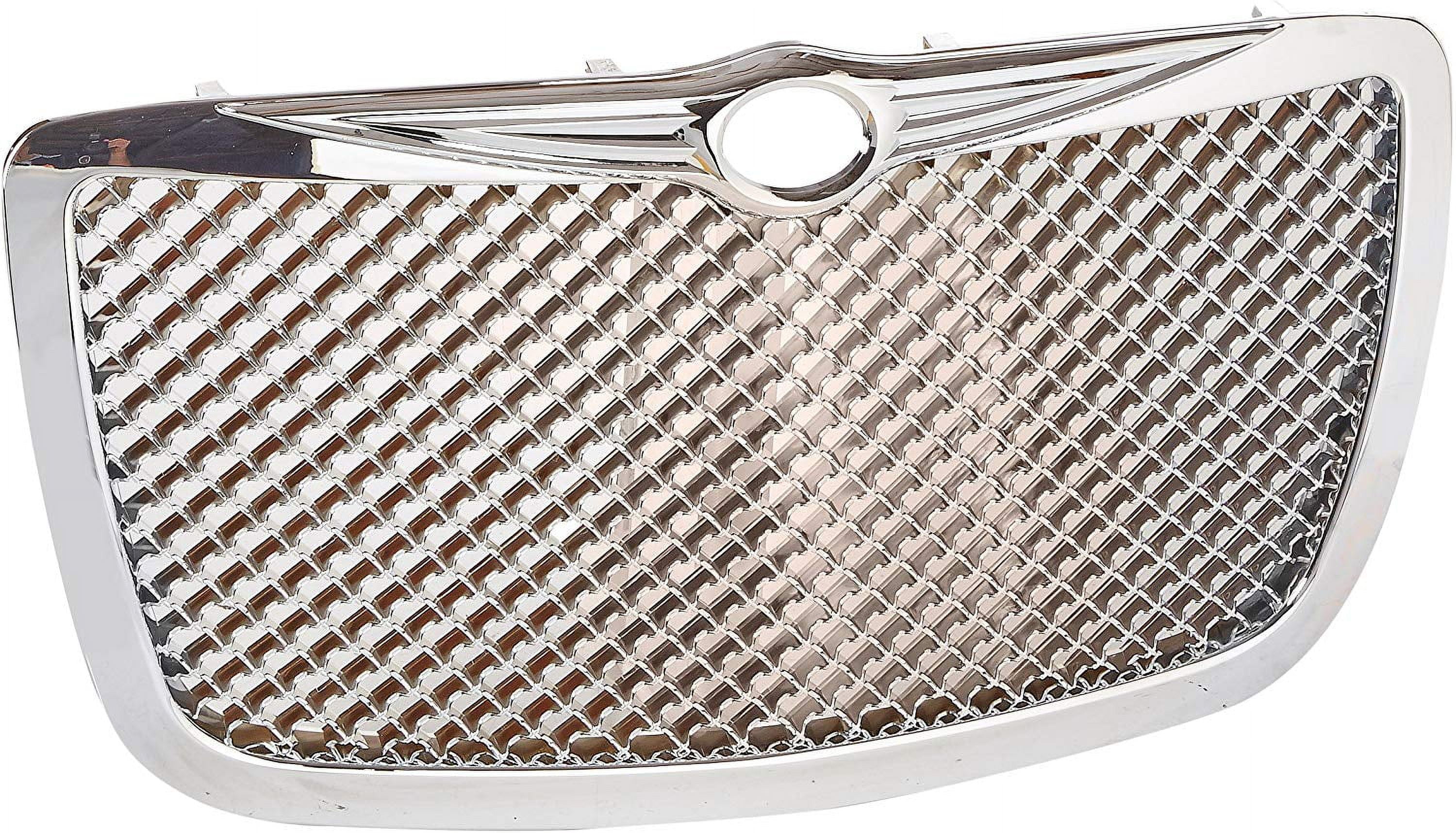 Chrome Polished Front Bumper Hood Grill for 2005-2010 Chrysler 300 ...