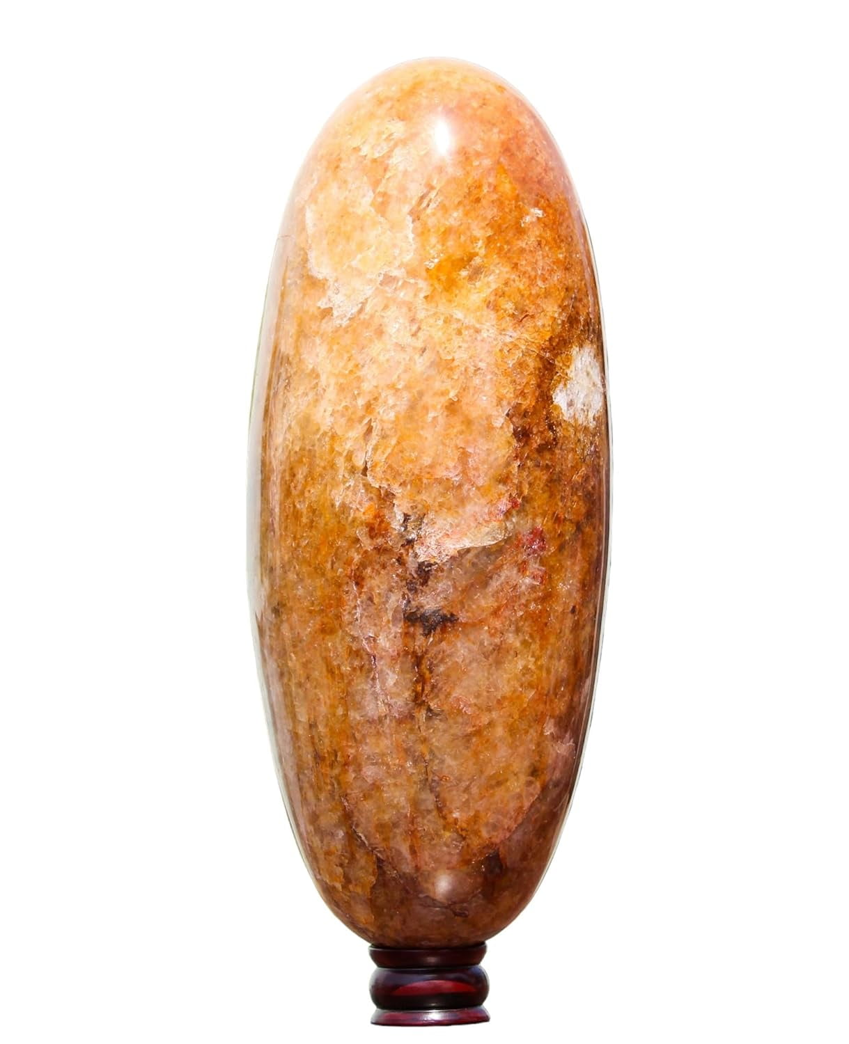 Polished Crystal Lingam Golden Quartz Huge 405mm / 35.5lbs, Shivling ...