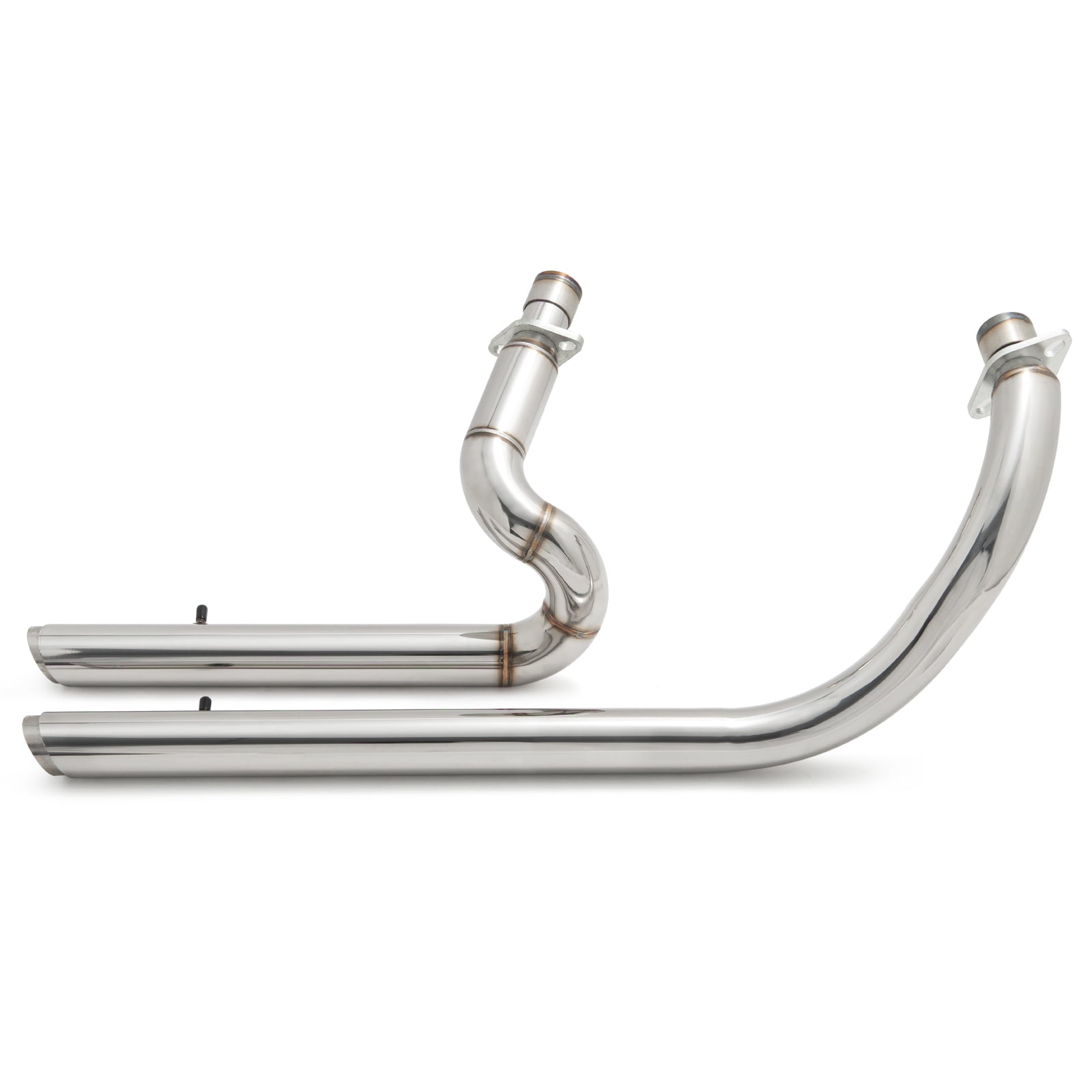 Polished Exhaust Mufflers Pipes System for Honda Shadow Steed 600 VT600 ...