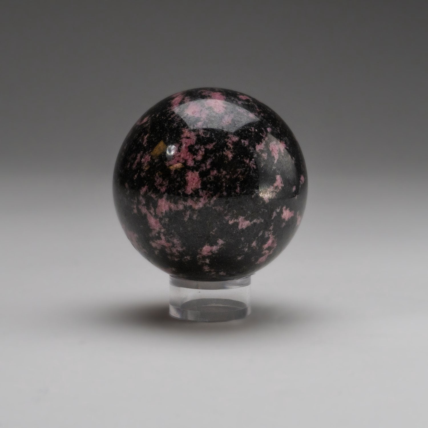 Polished Imperial Rhodonite Sphere from Madagascar (1.2 lbs) - Walmart.com