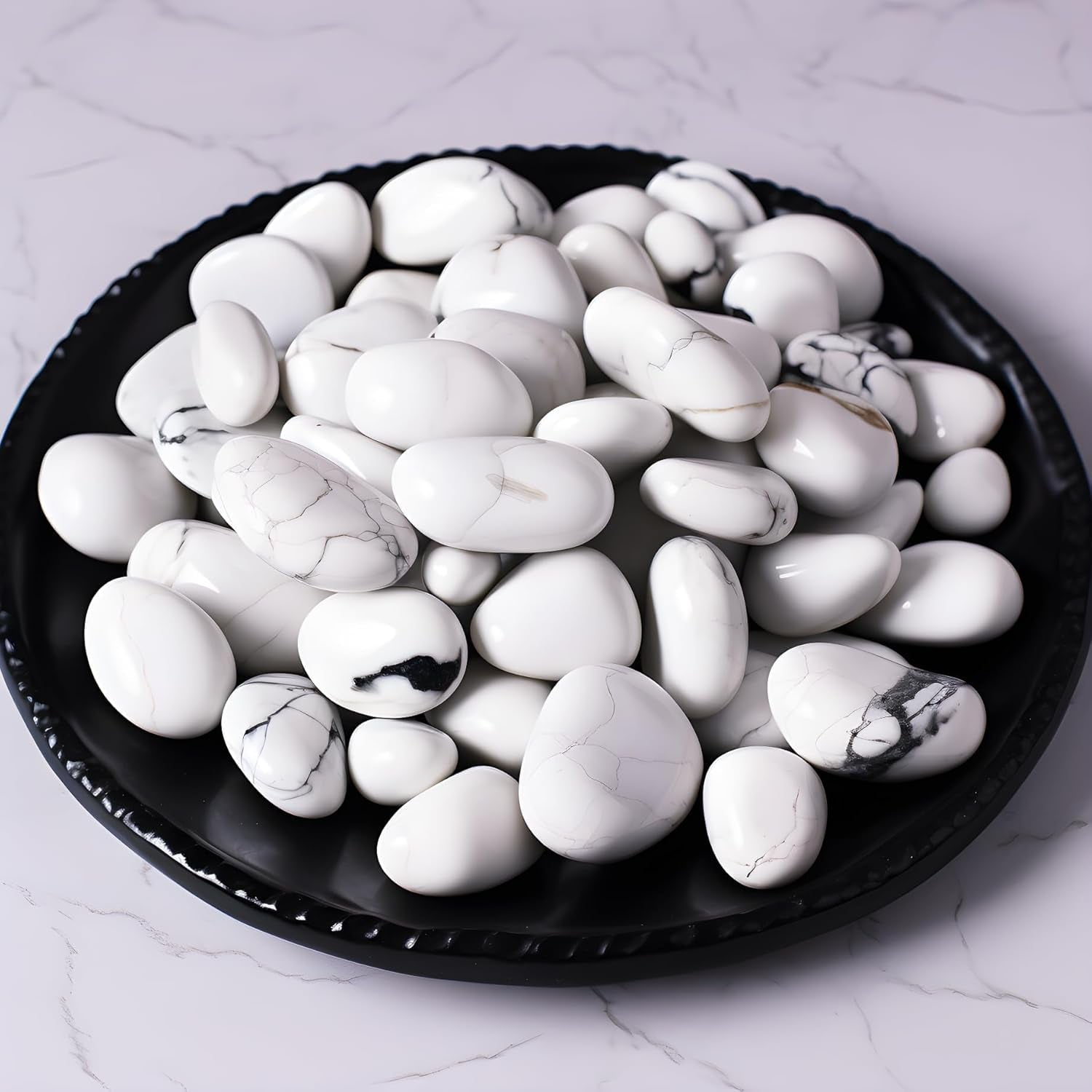 Polished Lapis Lazuli Crystals - 10 Oz, 0.5" Handpicked Natural Tumbled ...