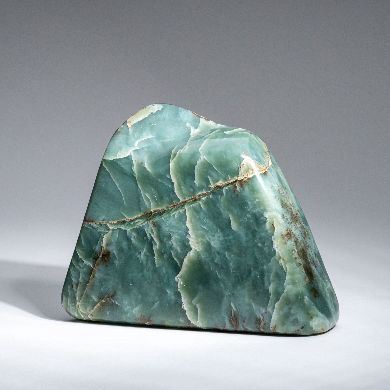 Polished Nephrite Jade Freeform from Pakistan (2.1 lbs) - Walmart.com