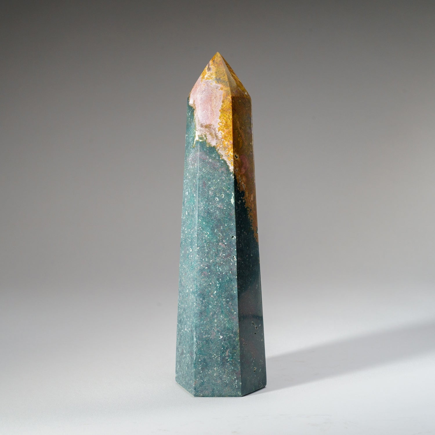 Polished Ocean Jasper Point from Madagascar (1.6 lbs) - Walmart.com