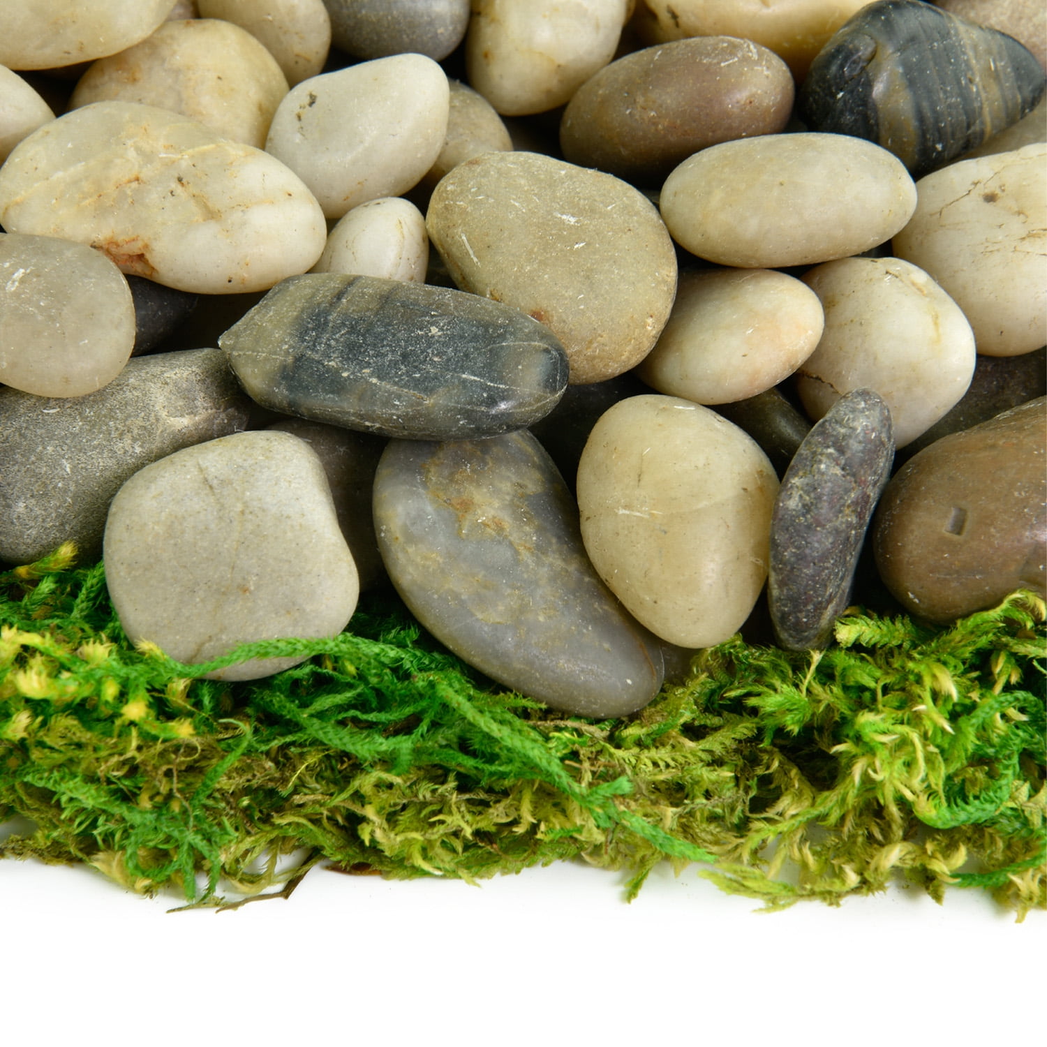 Hand-Gathered Polished Pebbles, Smooth Decorative River Rocks & Bulk ...