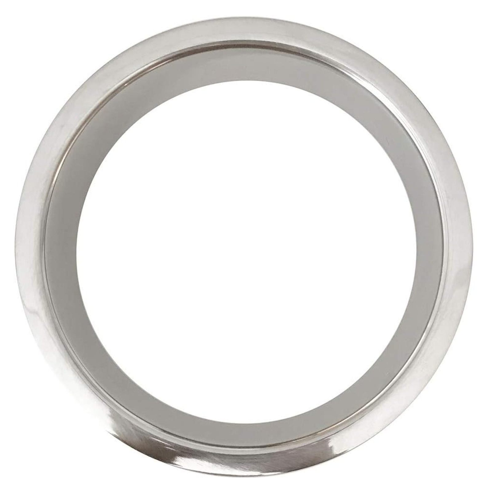 Polished Stainless Steel 6" x 2" Trash Grommet… (1) - Walmart.com