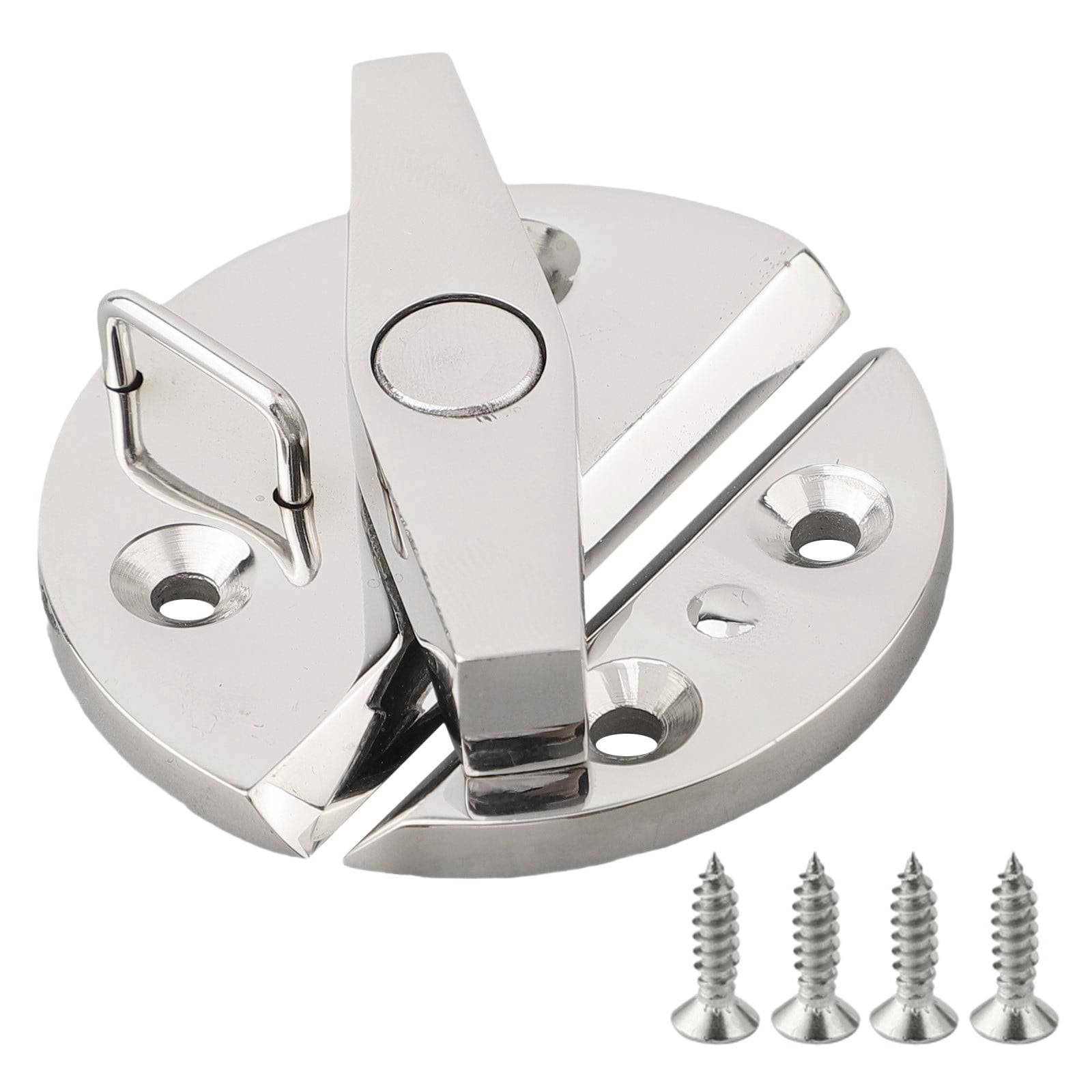 Polished Stainless Steel Latch Lock For Bait Well Lids And Center ...