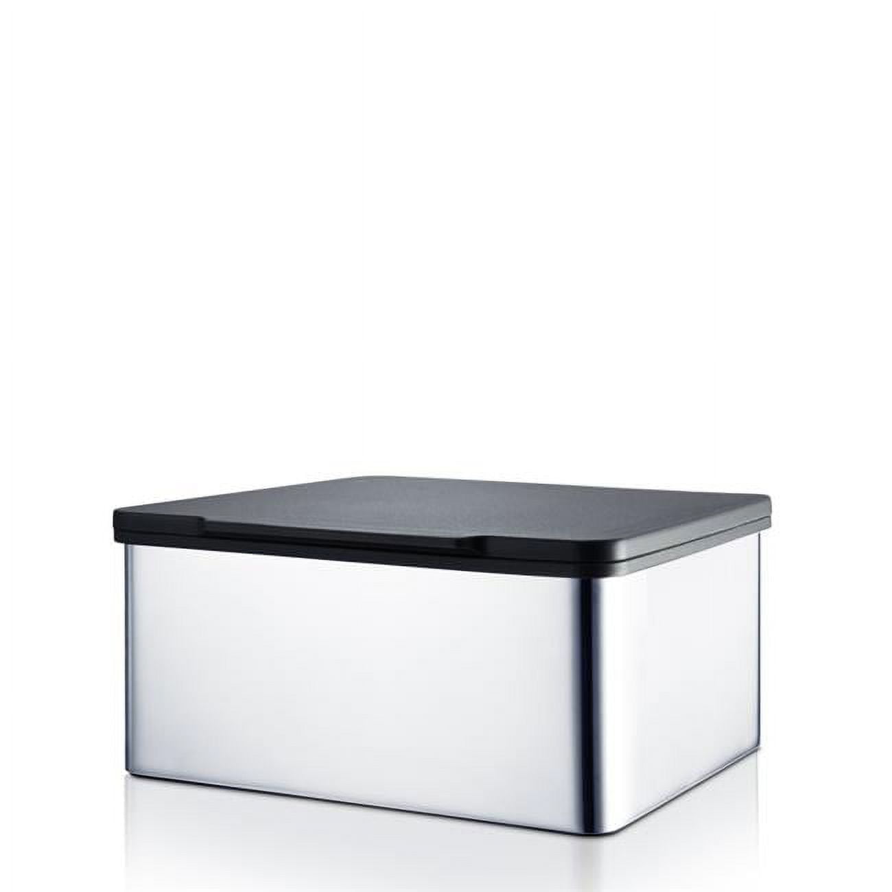 Polished Stainless Steel Storage Box - Walmart.com