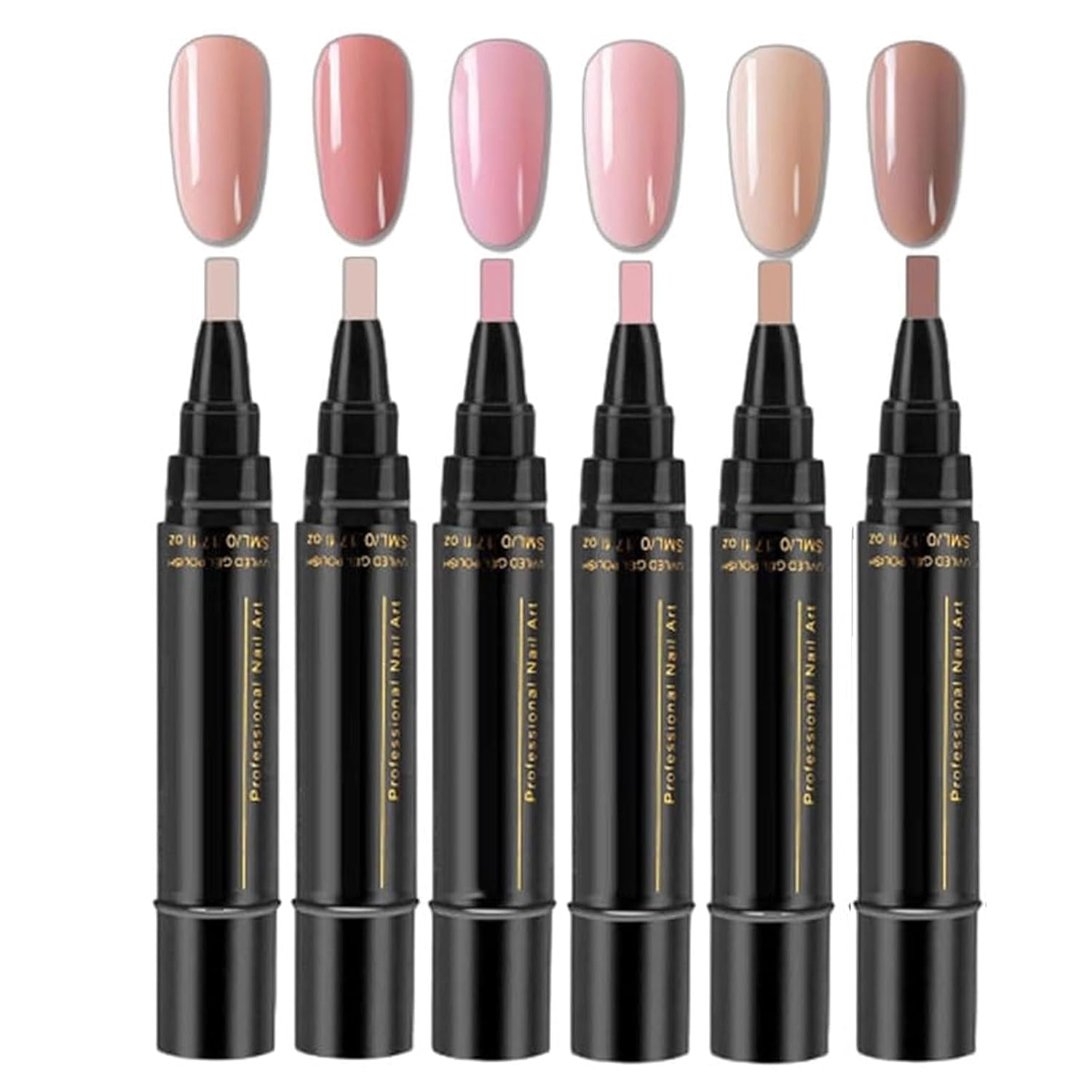 Polishey Nail Polish Pens, Polishey Nail Polish Pen Set, 3 in 1 Gel ...