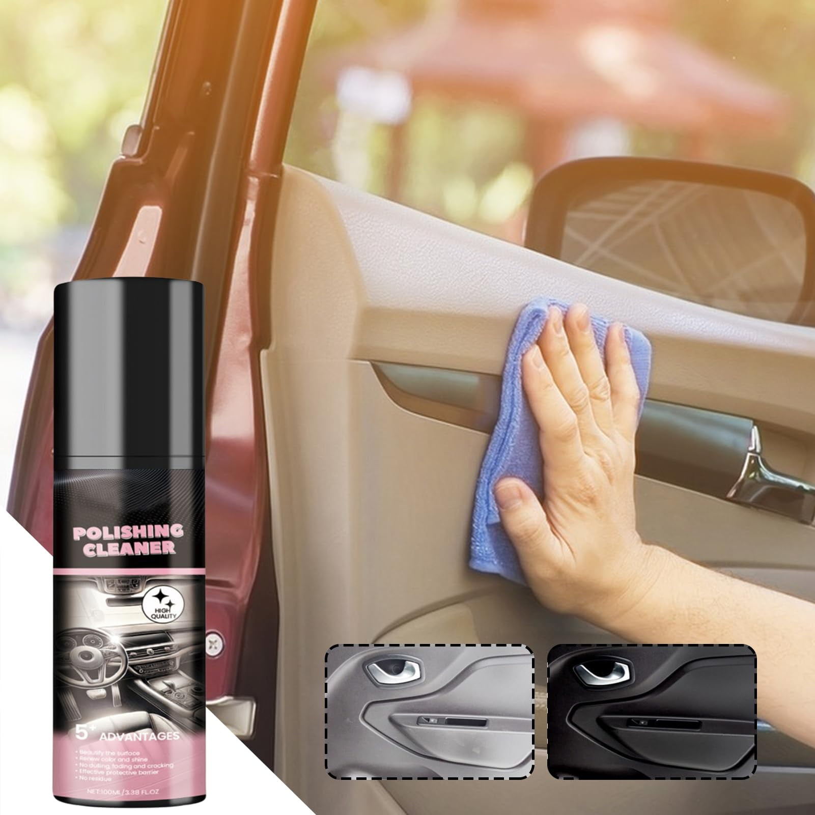 Polishing Cleaner,Car Interior Cleaner - Car Interior Detail Polishing Cleaner, Interior Detail ...