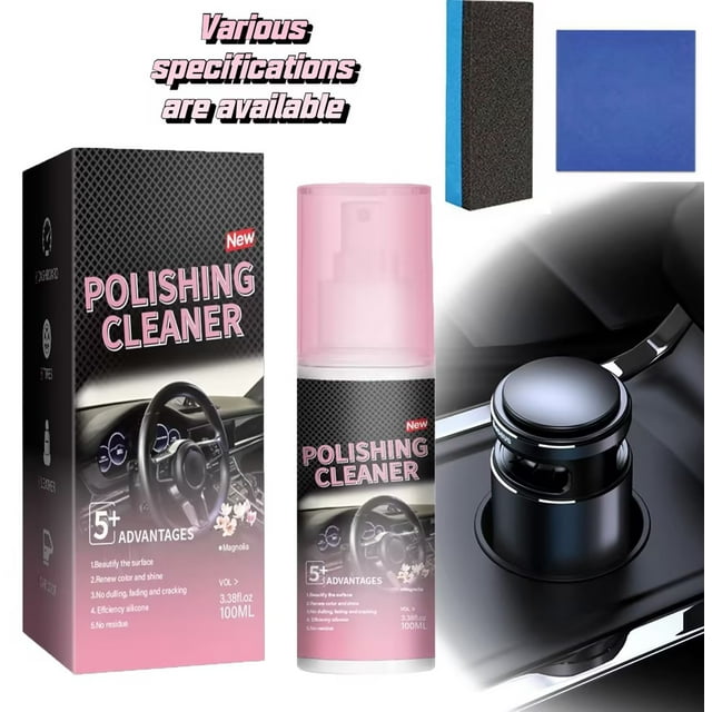 Polishing Cleaner for Car Interior Detailing、Rubber、Leather,Automotive Interior Polishing Agent ...