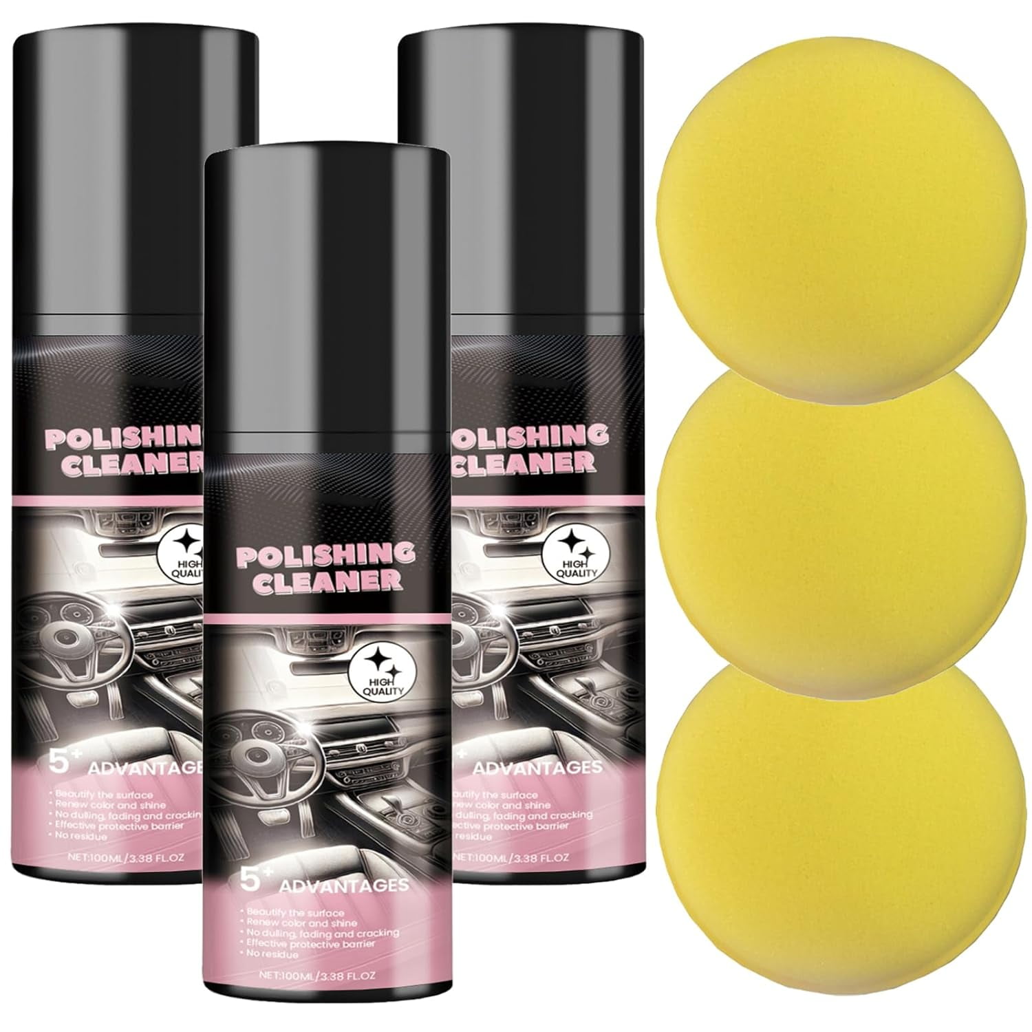 Polishing Cleaner Car Interior, Car Interior Detailer and Cleaner ...