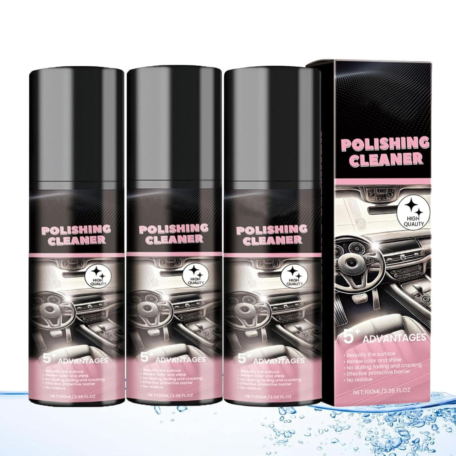 Polishing Cleaner Car Interior, Car Interior Detailer and Cleaner, Car ...