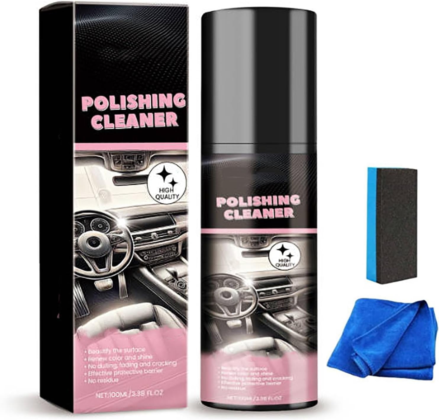Polishing Cleaner - Nicetopu Multipurpose Polishing Cleaner for Car ...