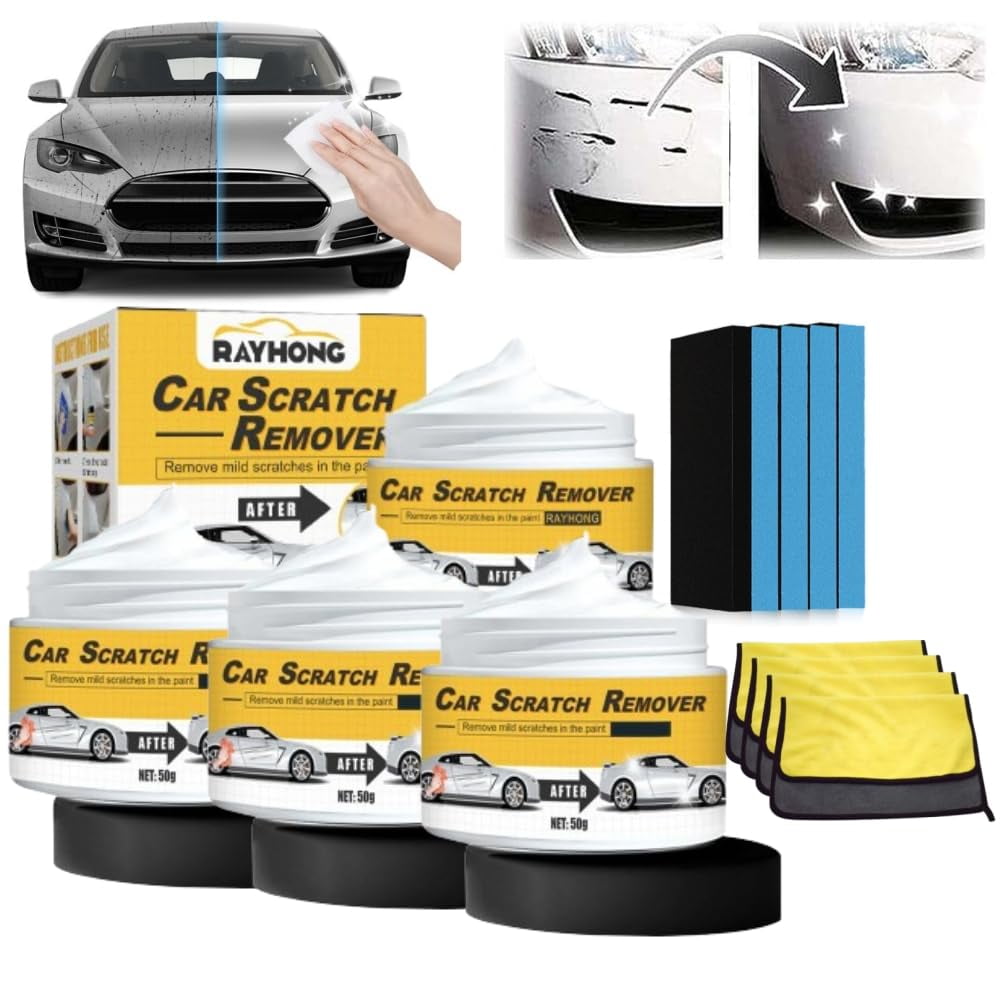 Polishing Compound Scratch Remover with Sponge, 2025 New T-221a Polish ...