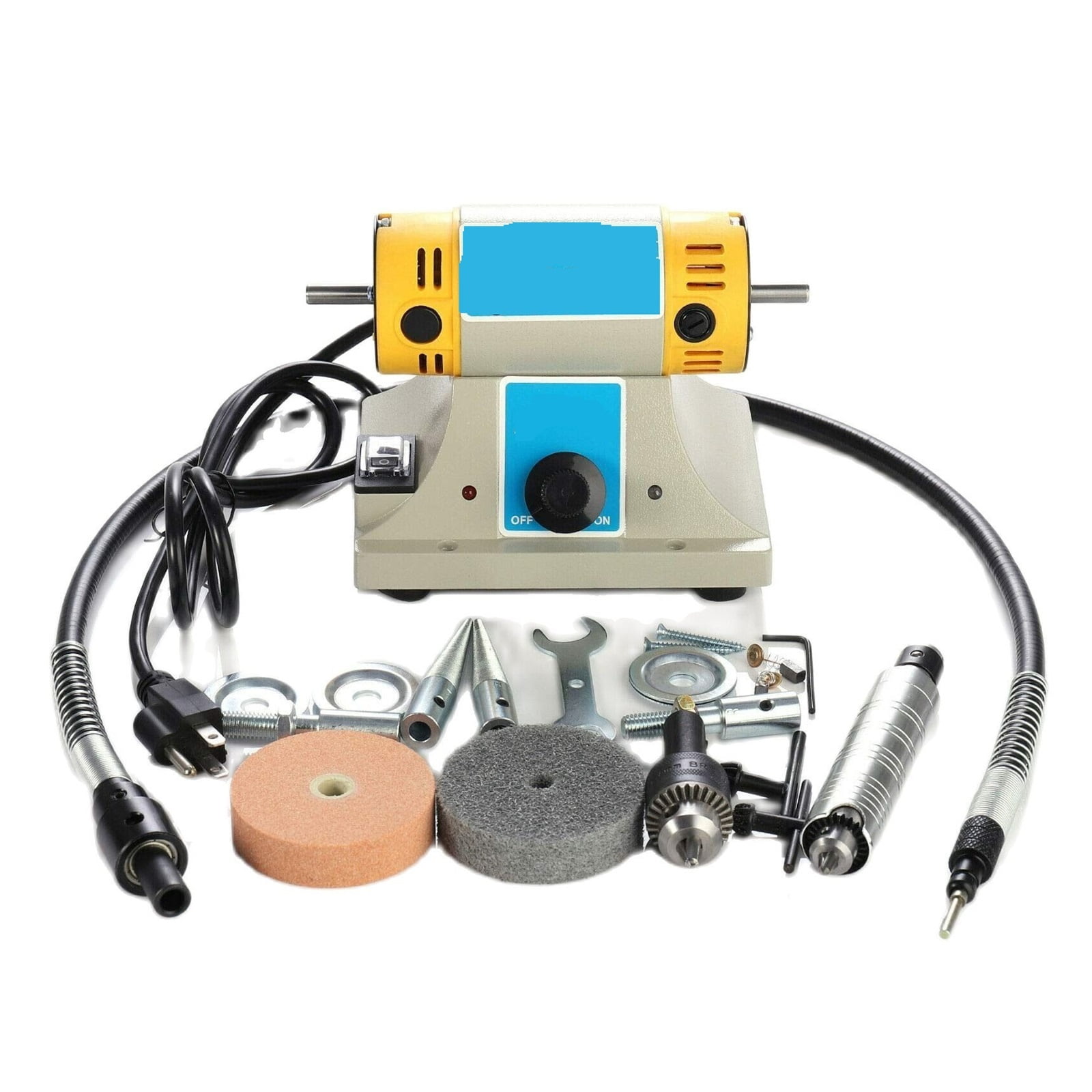 Polishing Machine Power Tools Woodworking Jade Jewelry Bench Lathe ...
